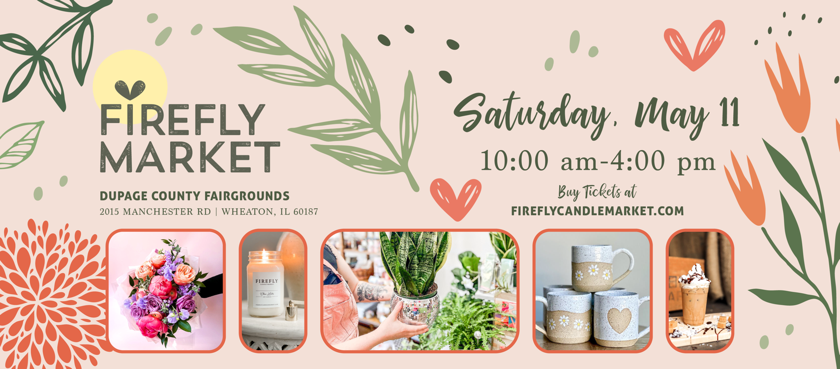 FIREFLY CANDLE MARKET – SPRING | DuPage Event Center & Fairgrounds.